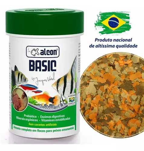 Alcon Basic 20g Ração Basica Para Peixes Ornamentais