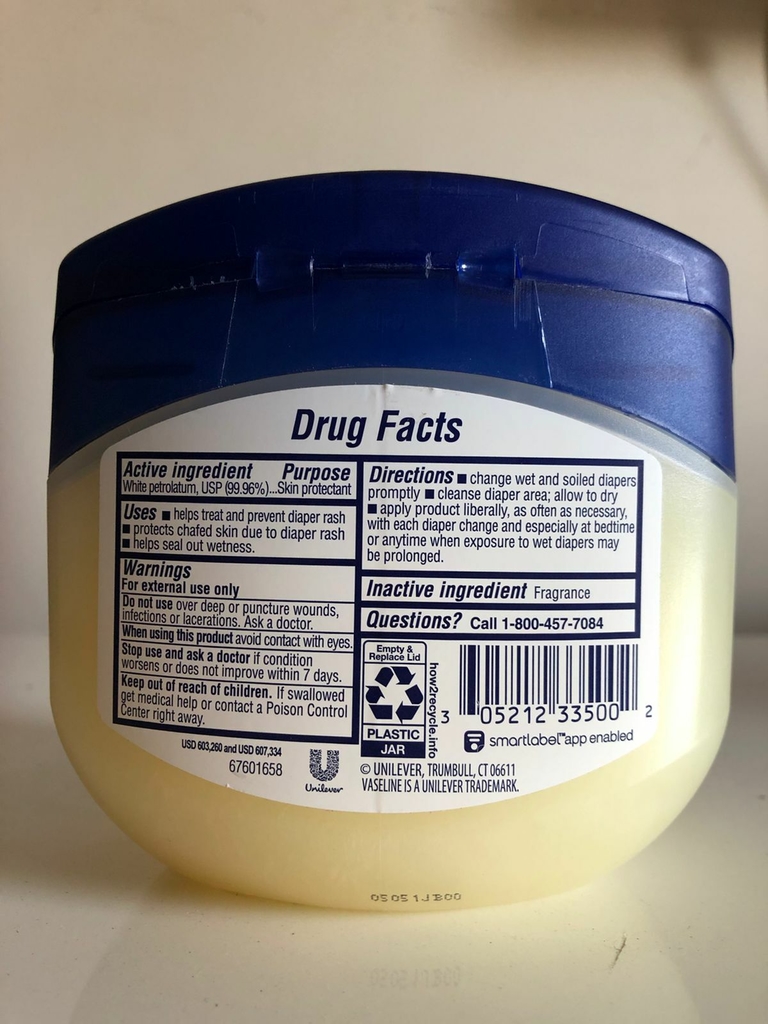 Vaseline Baby Healing Jelly - J. Barros Imports