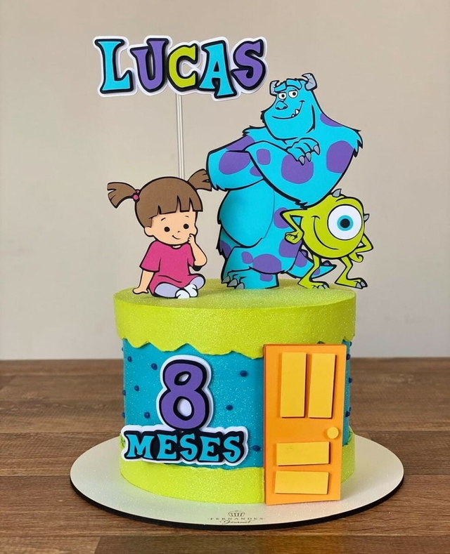 ARQUIVO DE CORTE TOPO DE BOLO MONSTROS SA #1471#