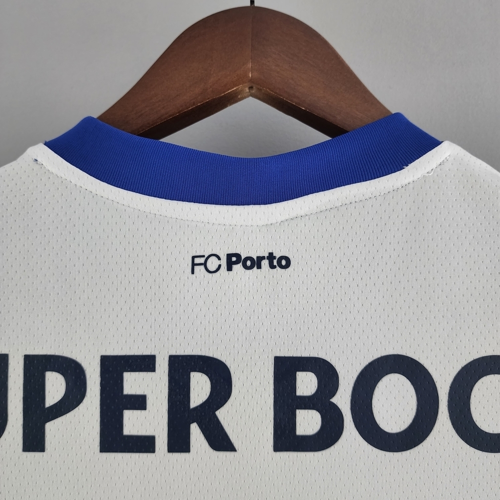 Camisa FC Porto Home 22/23 Torcedor New Balance Masculina - Azul e Branco