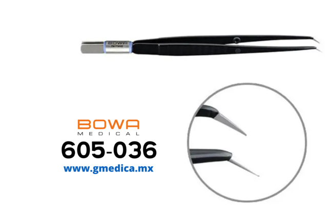 Pinza Bipolares Angular BOWA Medical 160 mm, 6 mm