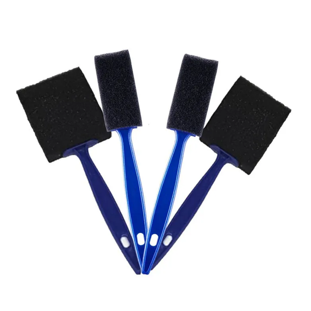 KIT 4 PINCÉIS DE ESPUMA DETALHAMENTO - VONIXX