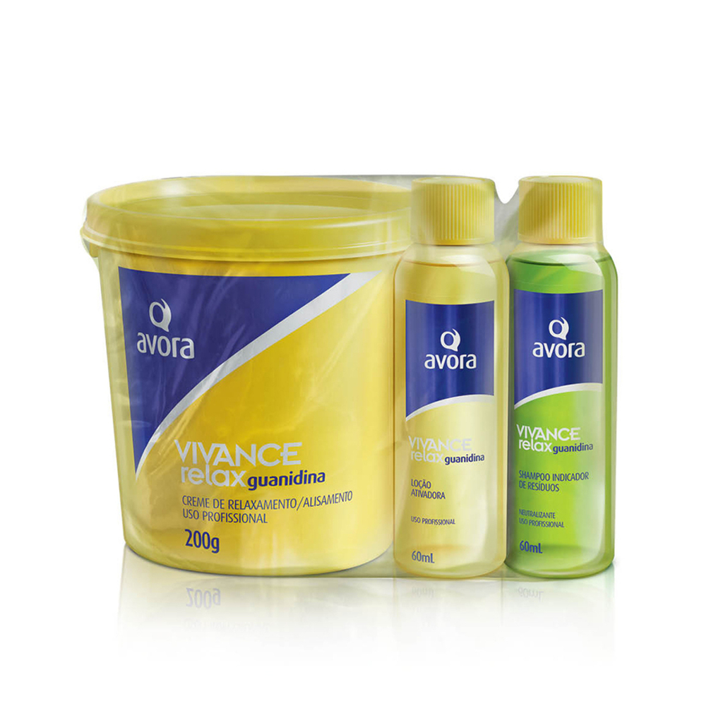 Avora Vivance Relax Guanidina Creme de relaxamento/alisamento