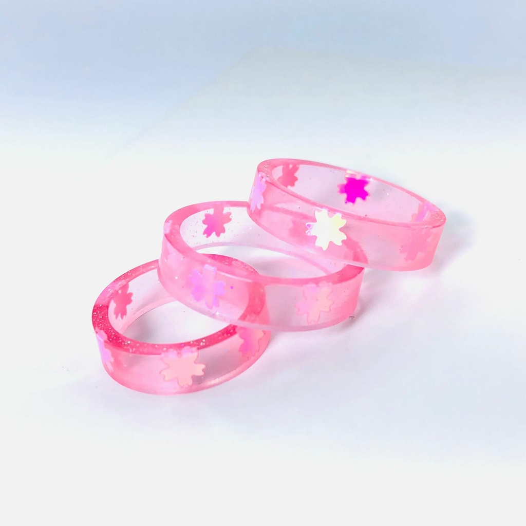 Anel Sakura - Resina - Comprar em Merune