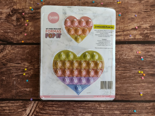 Set Placas Acetato Formas Popit - Comprar en Dolcre