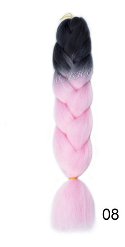 Extensiones Jumbo Kanekalón Térmico Combinado Trenzas Africa