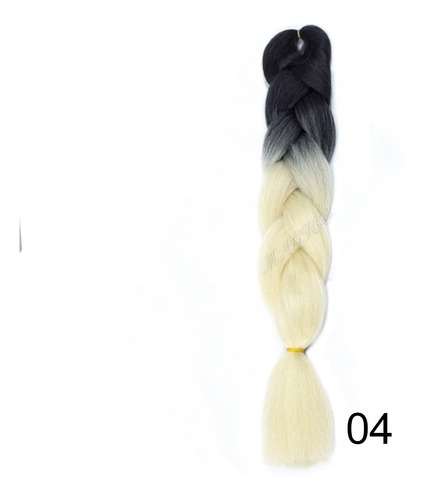 Extensiones Jumbo Kanekalón Térmico Combinado Trenzas Africa