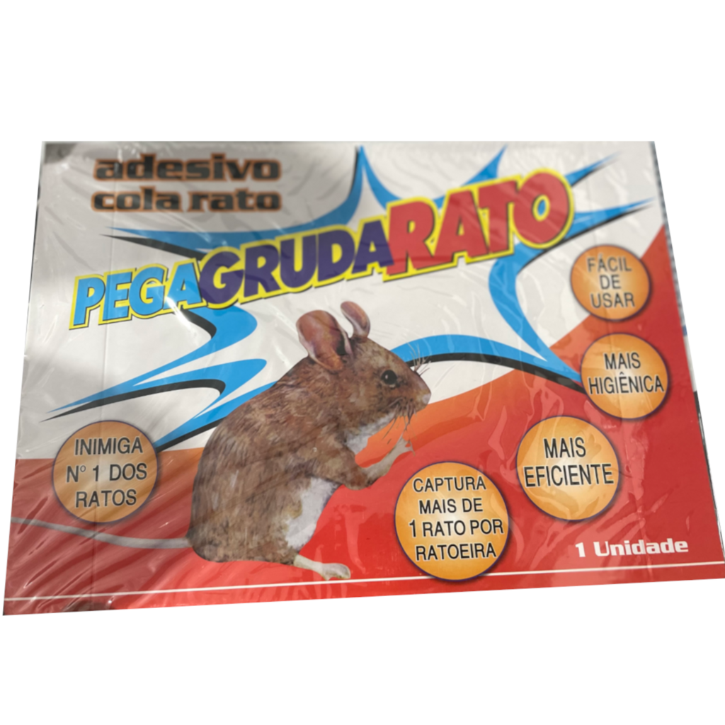 Adesivo Pega Rato Cola Rato 1 Und - Suporte Pet