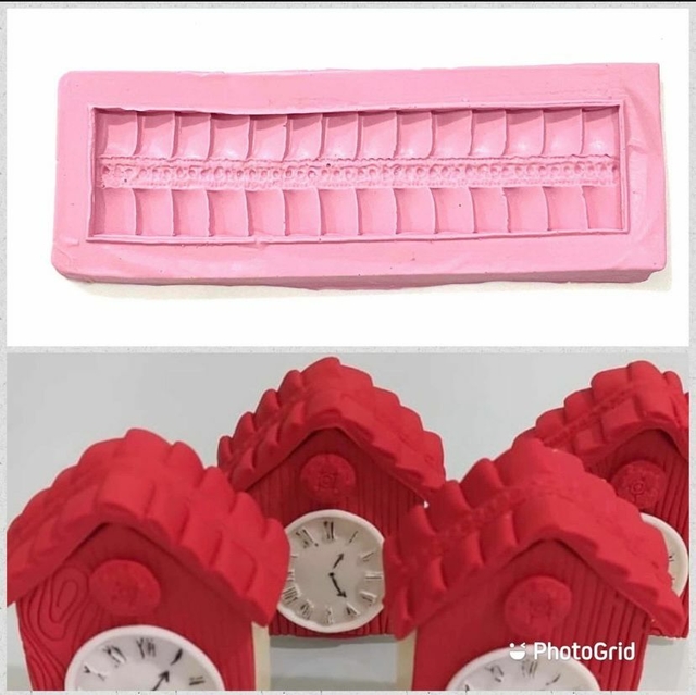 MS128 MOLDE TELHADO 2 BABADO 13CM