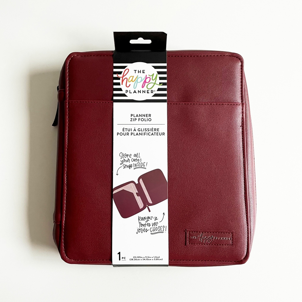 Capa Classic Zip Folio - Achieve Greatness - The Happy Planner