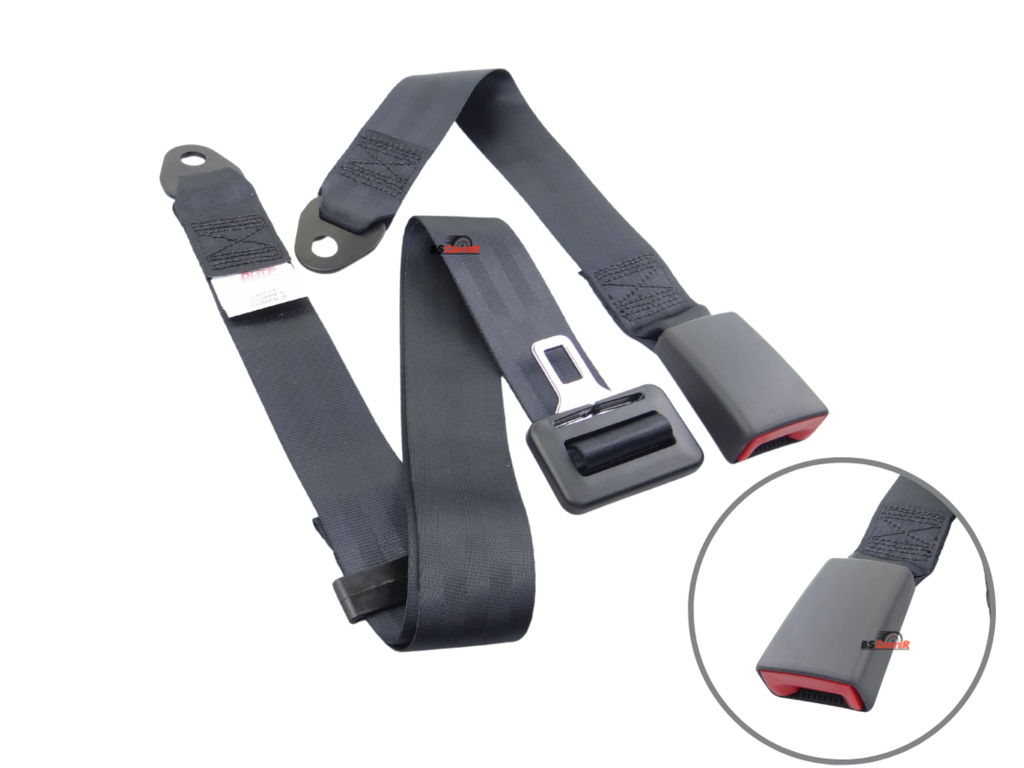 Cinto de segurança universal 2 Pontos com fêmea 48 cm