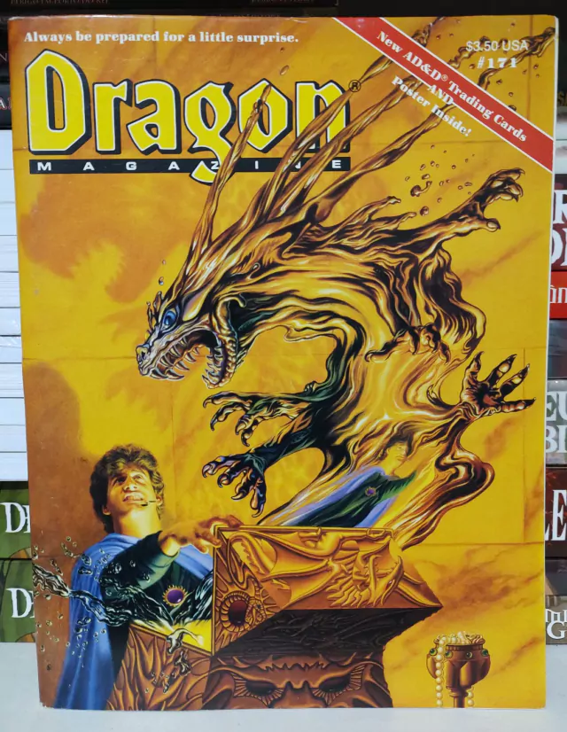 Revista Dragon Magazine #171 - RPG - Sebo do RPG