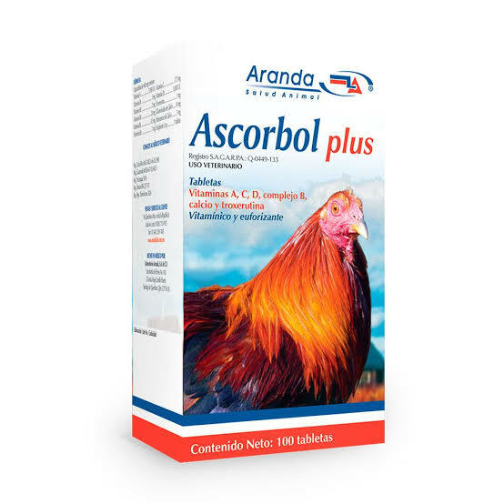 Ascorbol Plus 100 Tabletas - Comprar en URBAN VET MEX