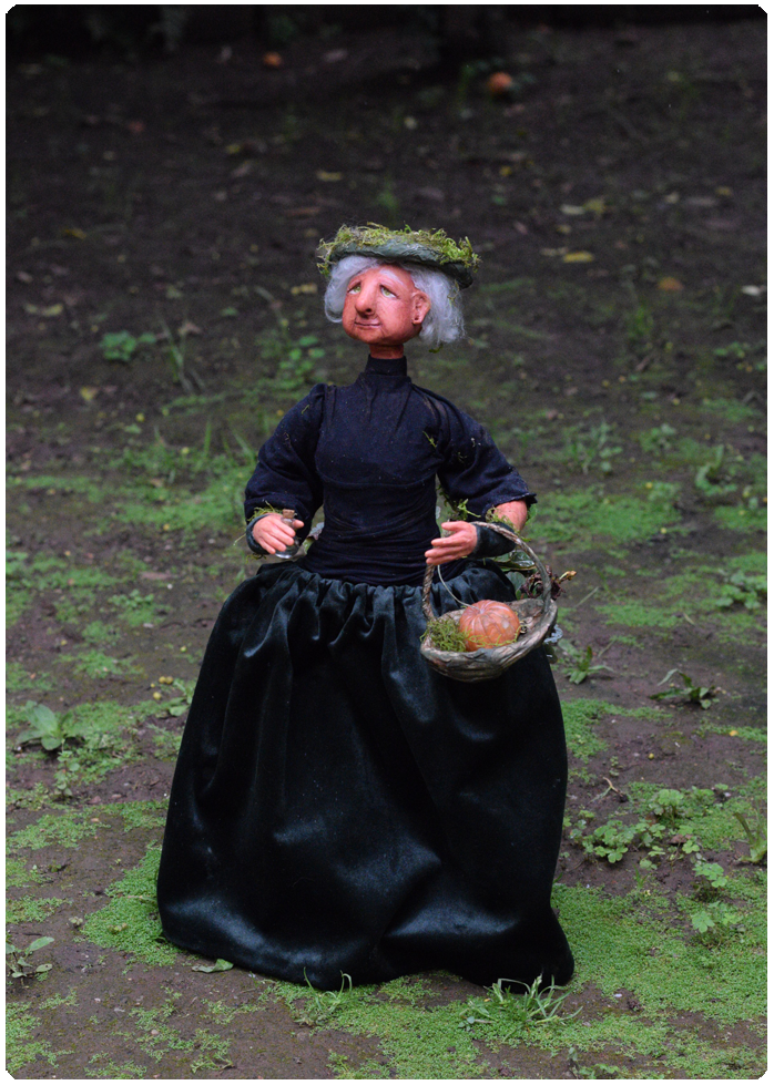Art Doll Bruxa Da Floresta I Escultura Articulada