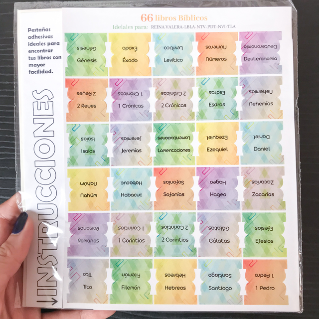 Separadores para la Biblia