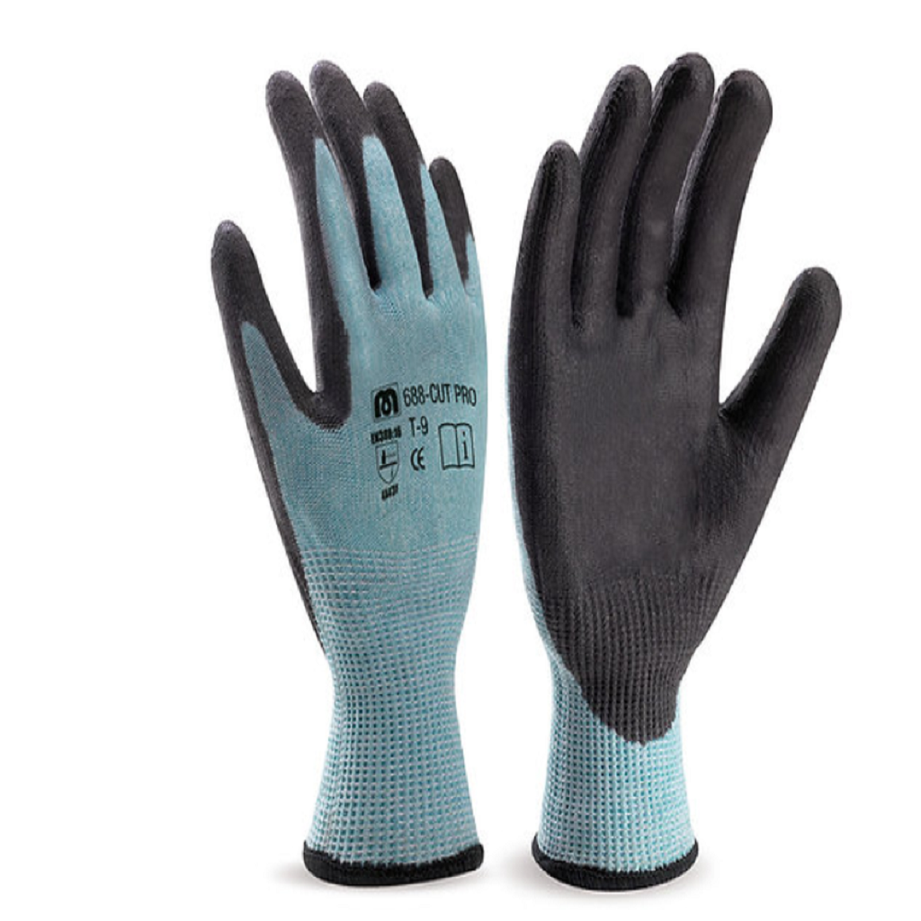 Luva Anticorte Palma PU CUT-PU T-9 CA43088 LDI 9020