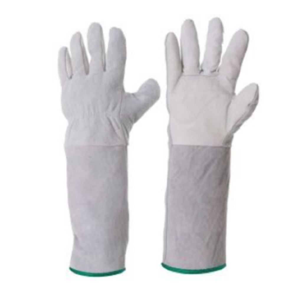 Luva de Raspa Longo Reforcada Alseg CA45230 - Fertekepi