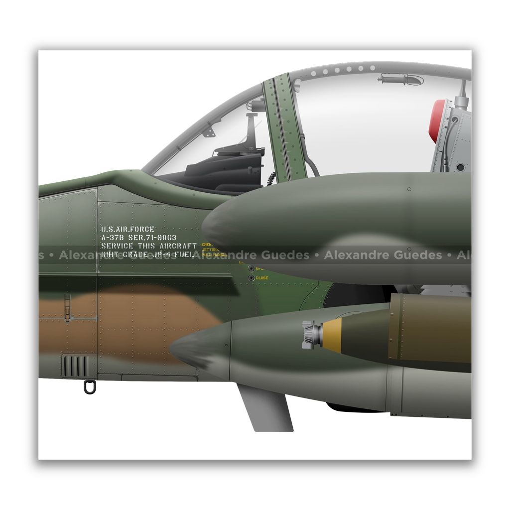 CESSNA A-37B DRAGONFLY, USAF 71-0863