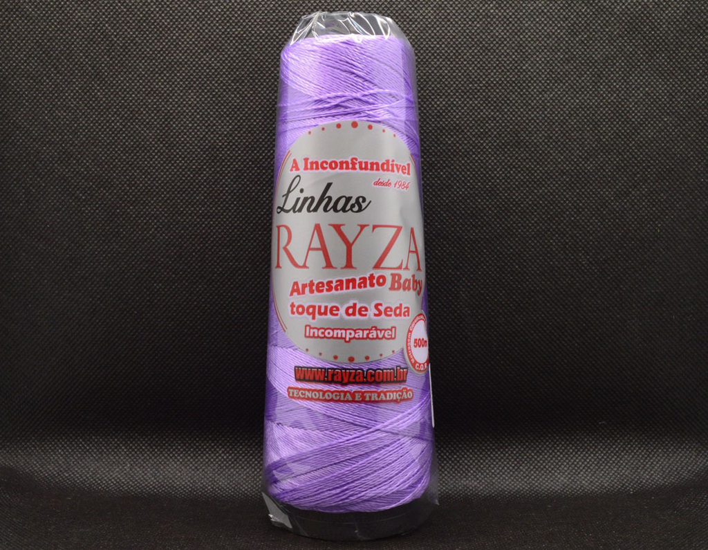 Linha RAYZA Artesanato Baby Fina 024-Violeta