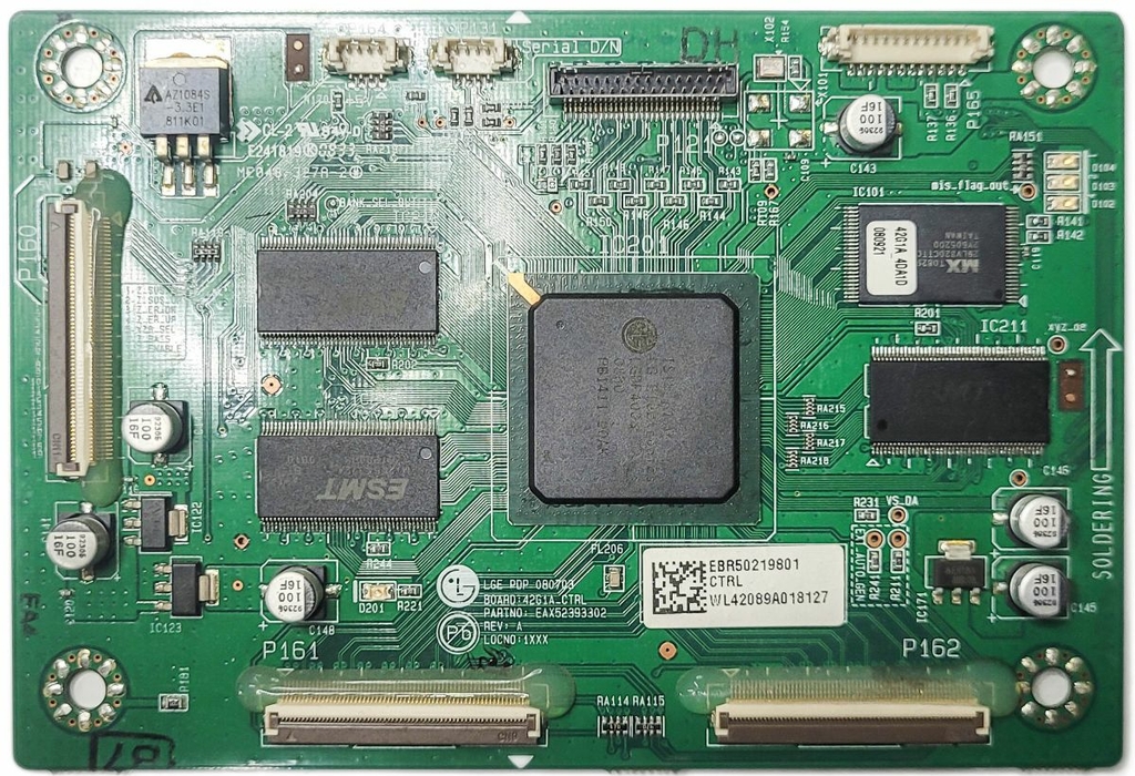 PLACA CONTROLADORA PARA TV LG 42PG20R MODELO EAX52393302