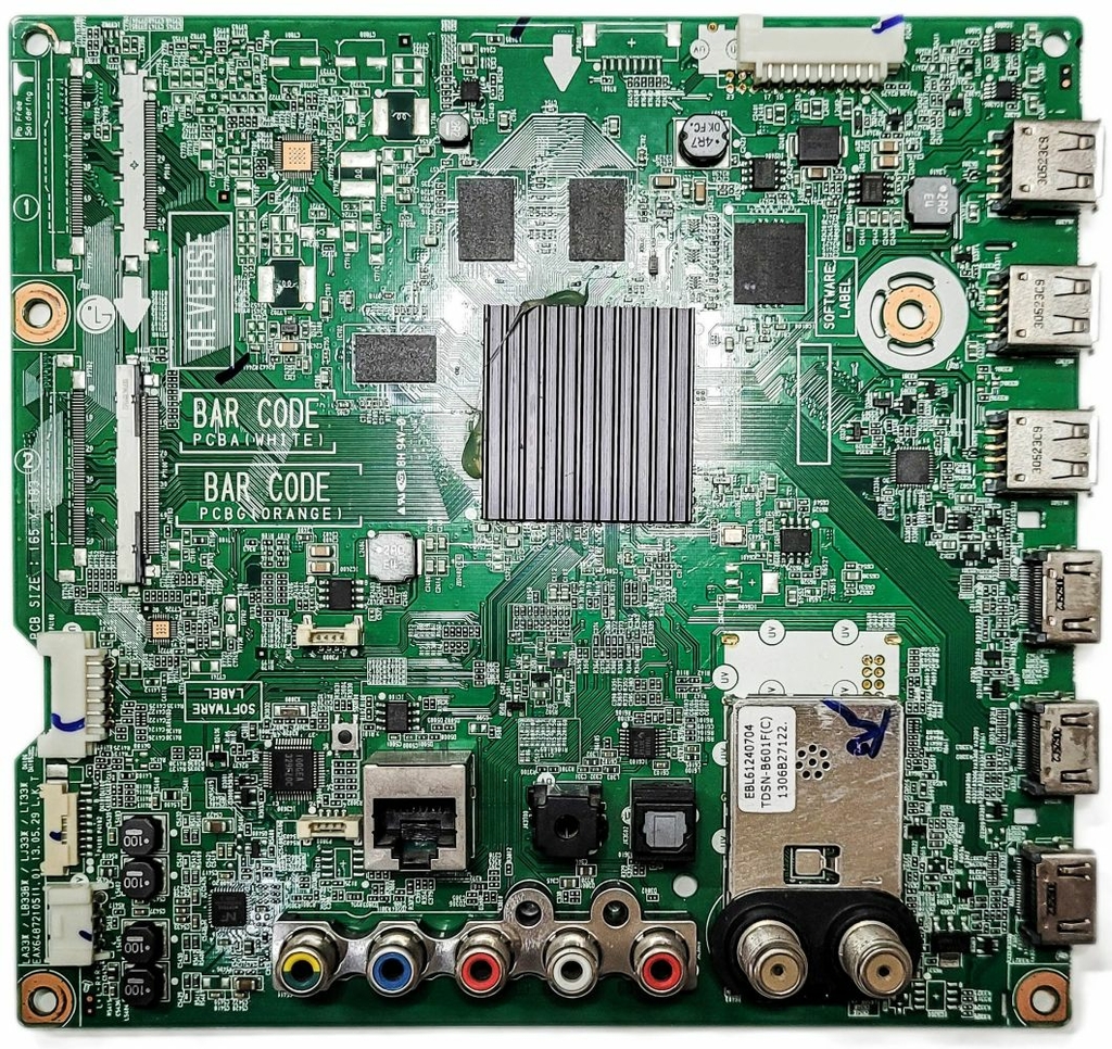 PLACA PRINCIPAL TV LG 39LA6200 MODELO EAX64872105 (1.0) (VERSÃO 1 FLA