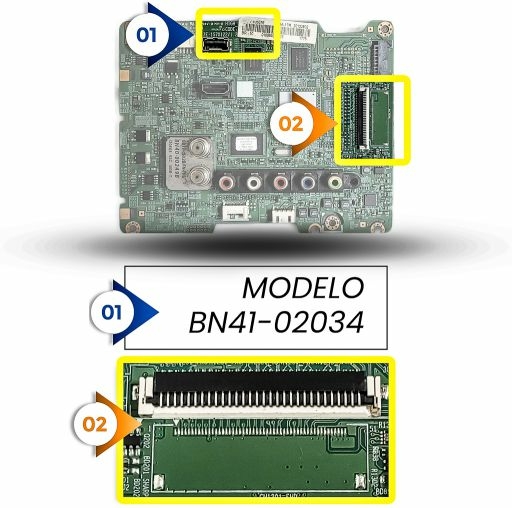 PLACA PRINCIPAL PARA TV UN32FH4003G UN32FH5003G UN32FH4003 UN32FH5003