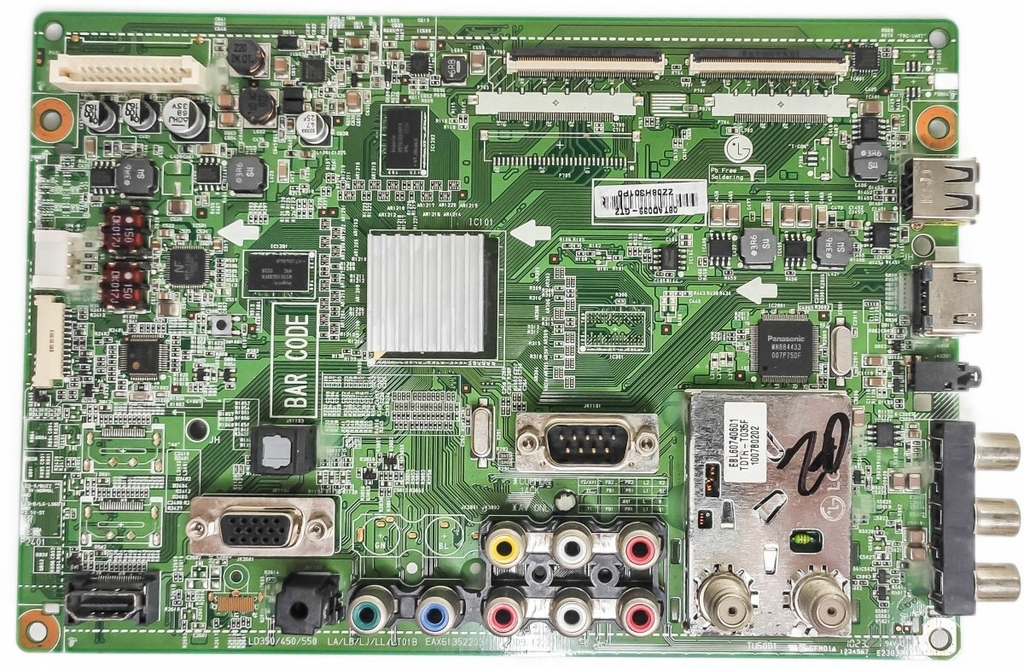 PLACA PRINCIPAL TV LG 42LD420 32LD420 32LD460 42LD460 MODELO EAX613522