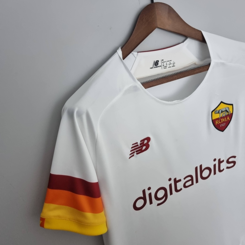 Camisa da Roma II 21/22 Branca New Balance - Gb Imports