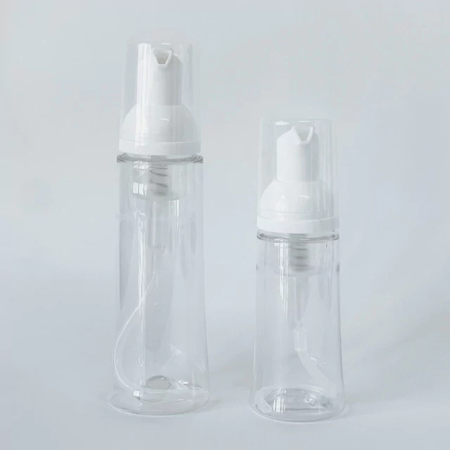 Frasco pump com válvula espumadora 100ml e 50ml