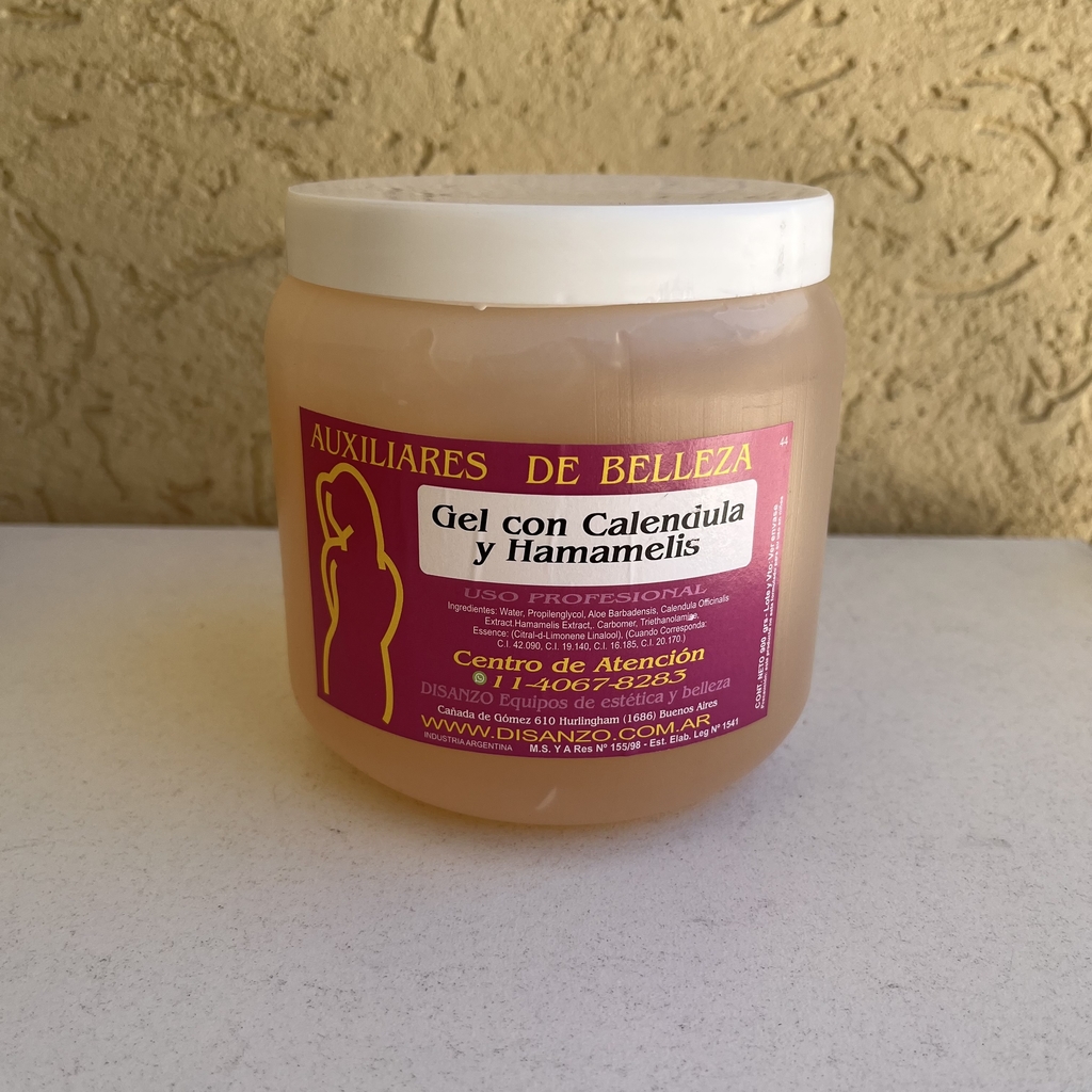 gel con calendula y hamamelis 1kg
