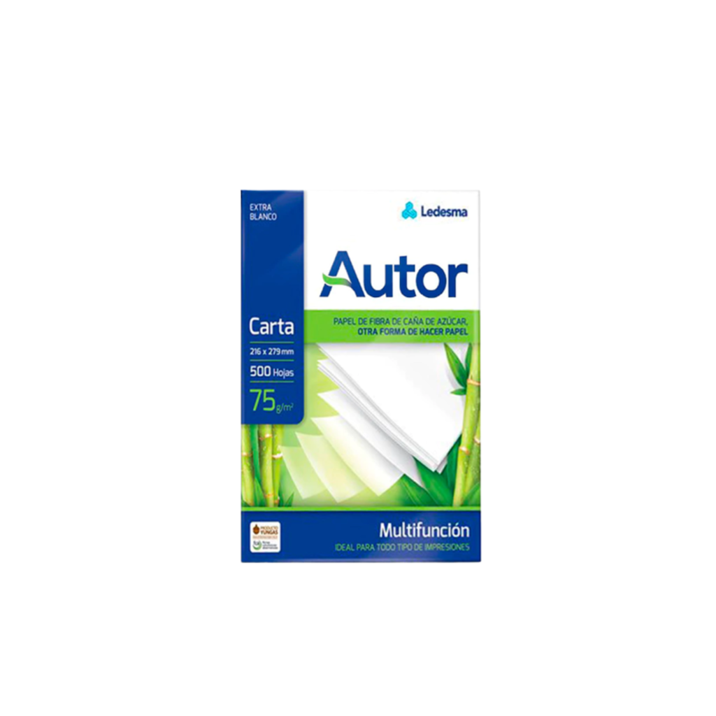 RESMA AUTOR CARTA 75 GR 500 HJS - Comprar en CASAMAYO