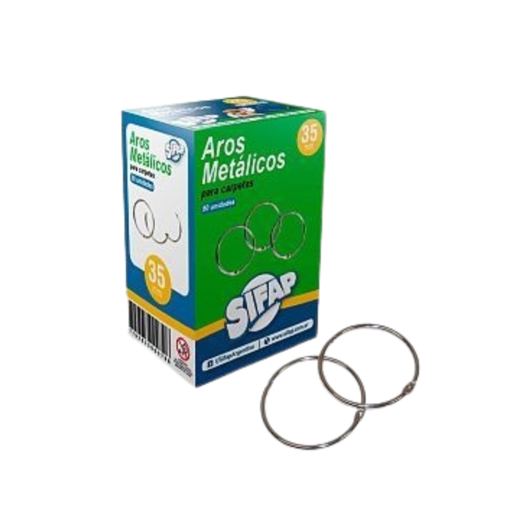 ARO METALICO SIFAP VARIOS TAMAÑOS X CAJA - CASAMAYO
