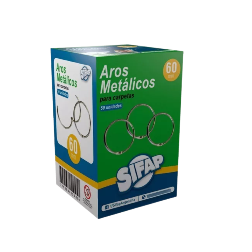 ARO METALICO SIFAP VARIOS TAMAÑOS X CAJA - CASAMAYO