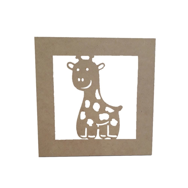 Quadro Animais 20x20 - MDF - Comprar em Universo do MDF
