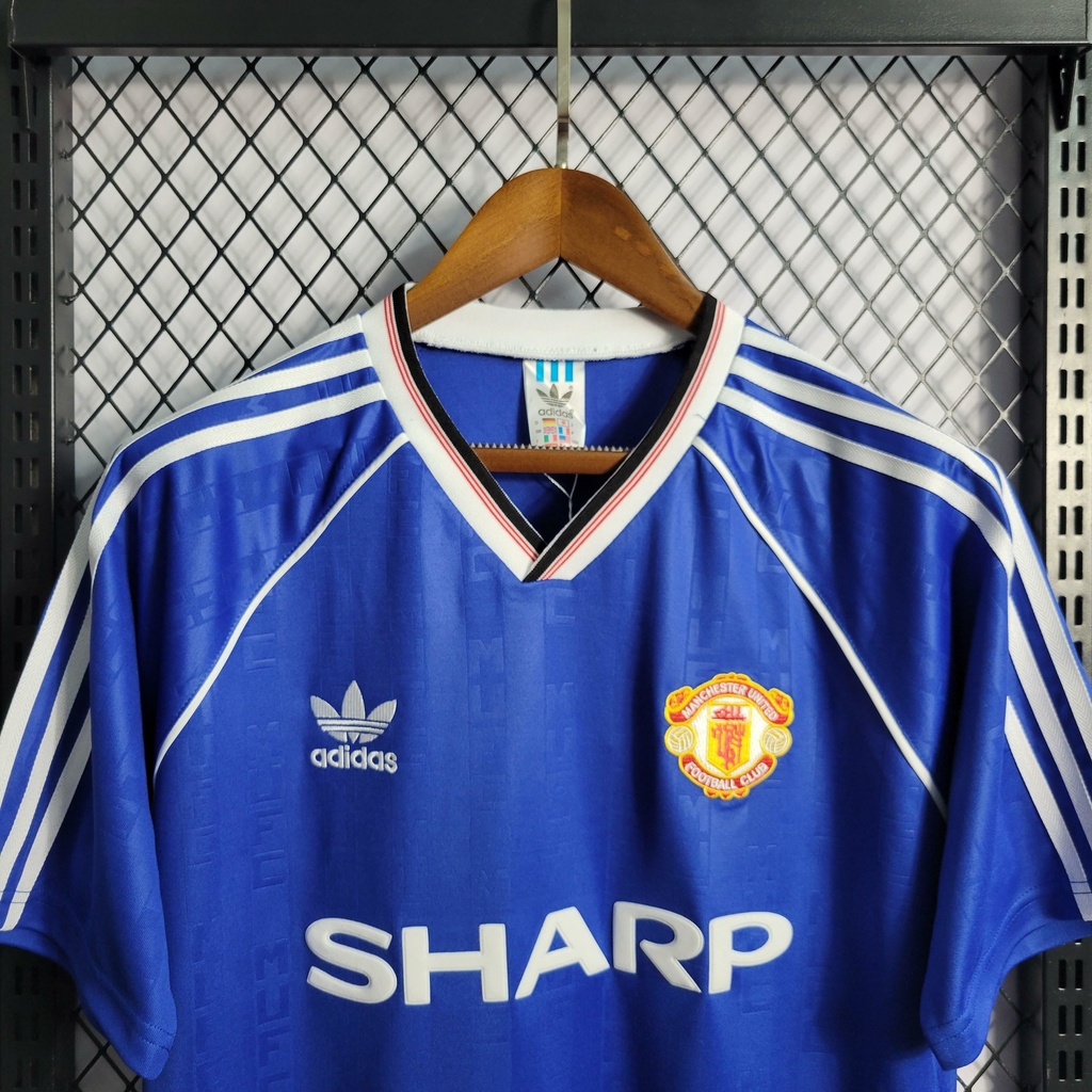 MANCHESTER UNITED RETRÔ - TERCEIRA 1988/89