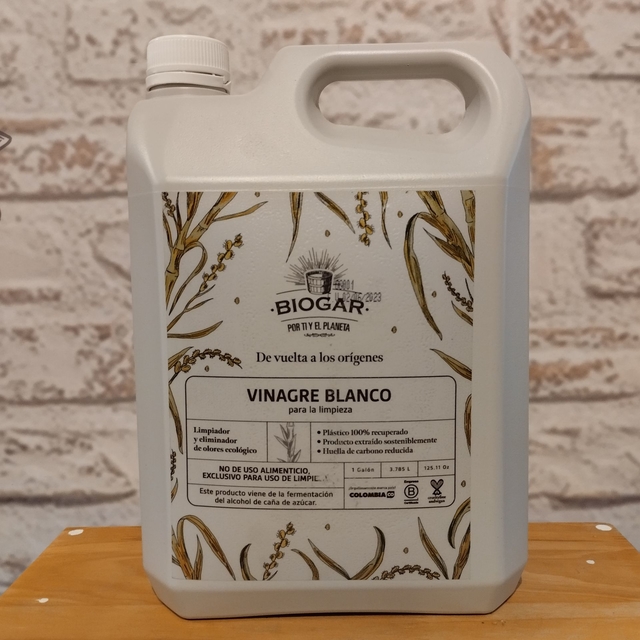 Vinagre para limpiar 4 litro - BIOGAR