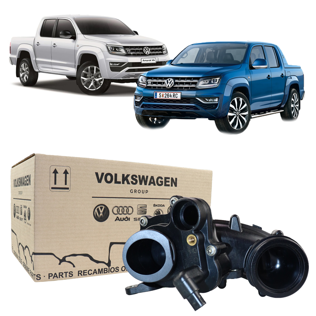 Válvula Termostática Amarok V6 Original Volkswagen 059121111