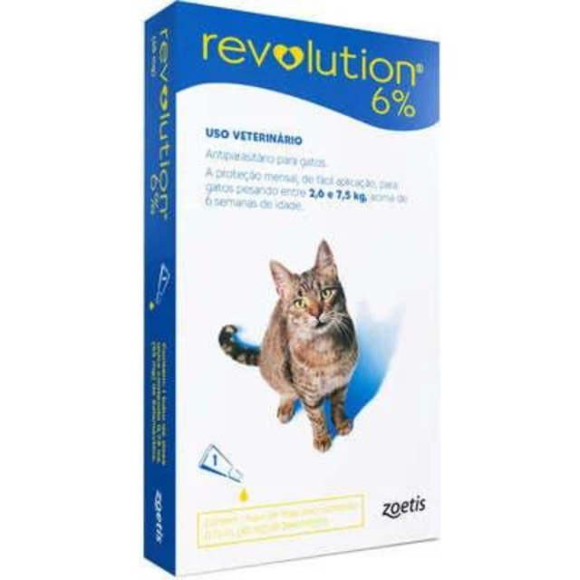 REVOLUTION 45 MG GATOS 2,6 - 7,5KG