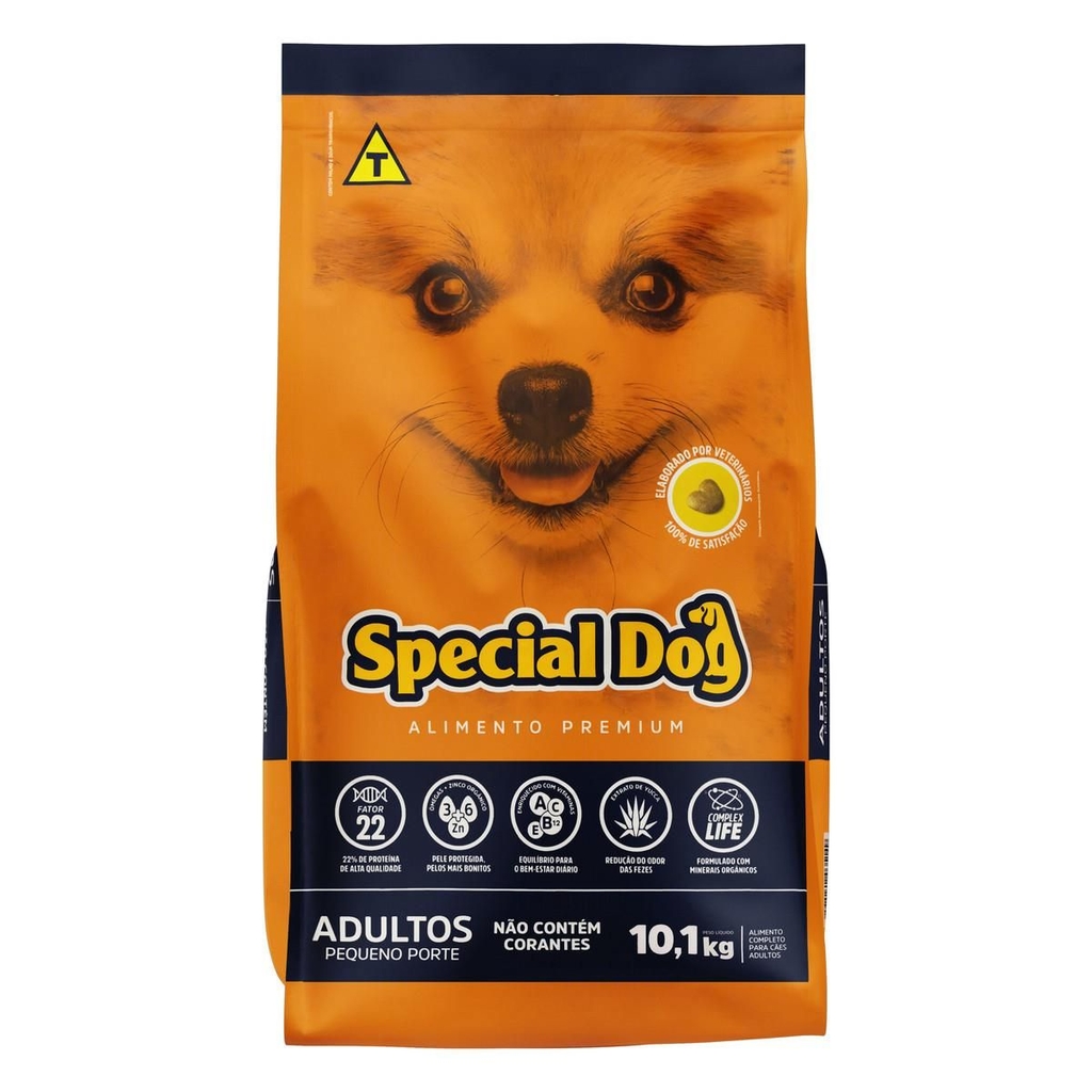 SPECIAL DOG ADULTOS PEQUENO PORTE 10,1KG