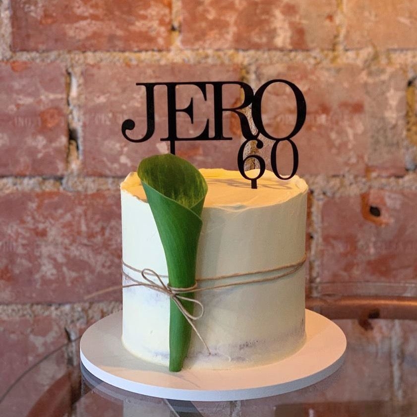 Topo de bolo personalizado