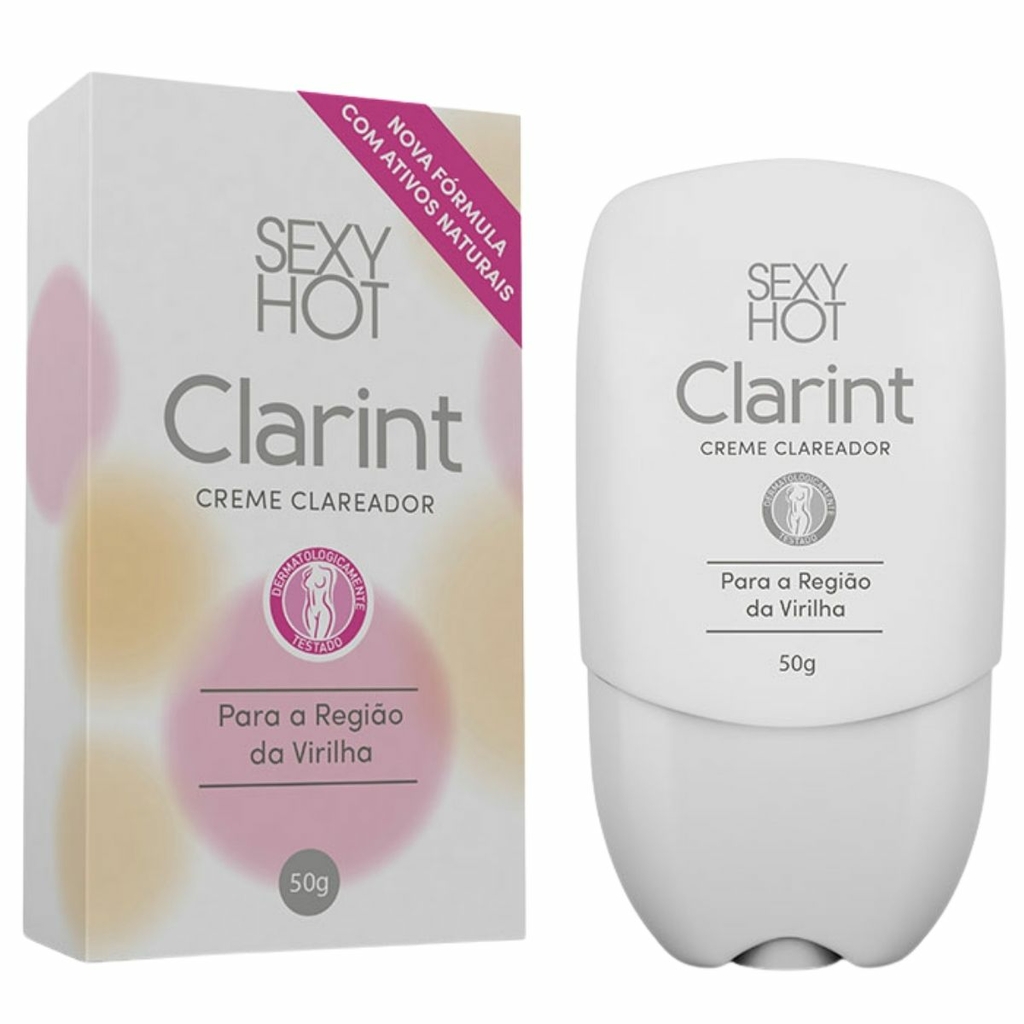 Clareador Intimo de Virilha e Axila Clarint 50g