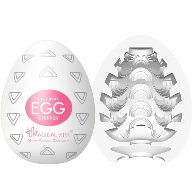 Egg Stepper Masturbador Penis e Clitoris Textura Macia Tenga