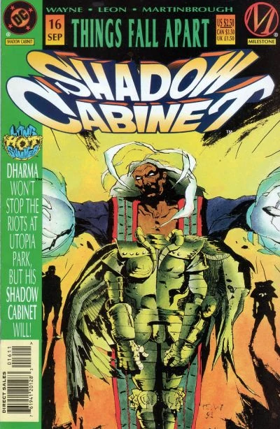Shadow Cabinet No 16 DC Comics Sept 1995