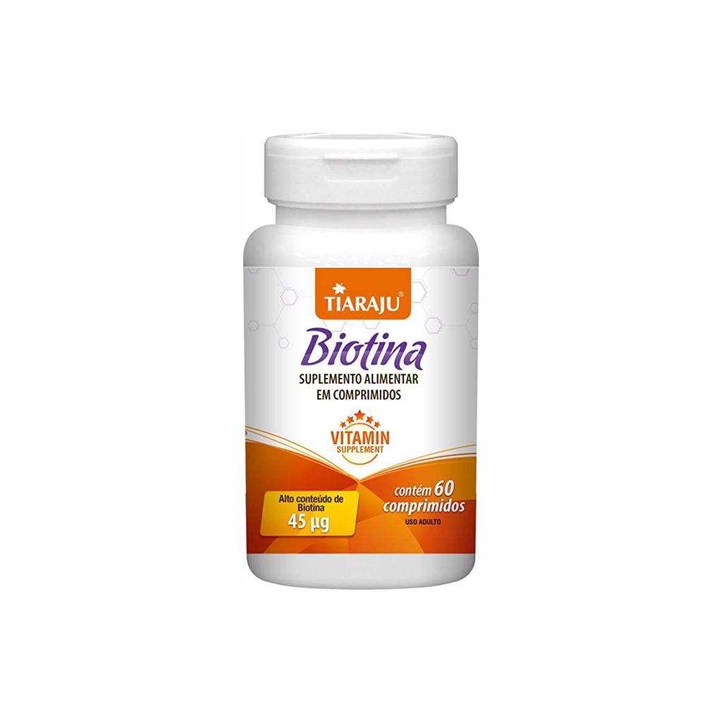 Biotina 45mcg com 60 comprimidos Tiaraju