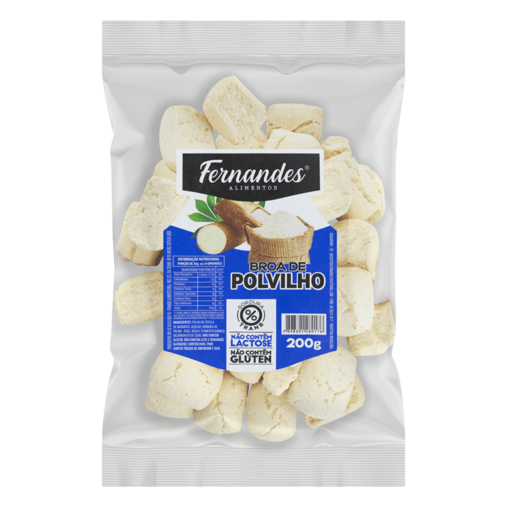 Broa De Polvilho S/ Glúten 200g Fernandes