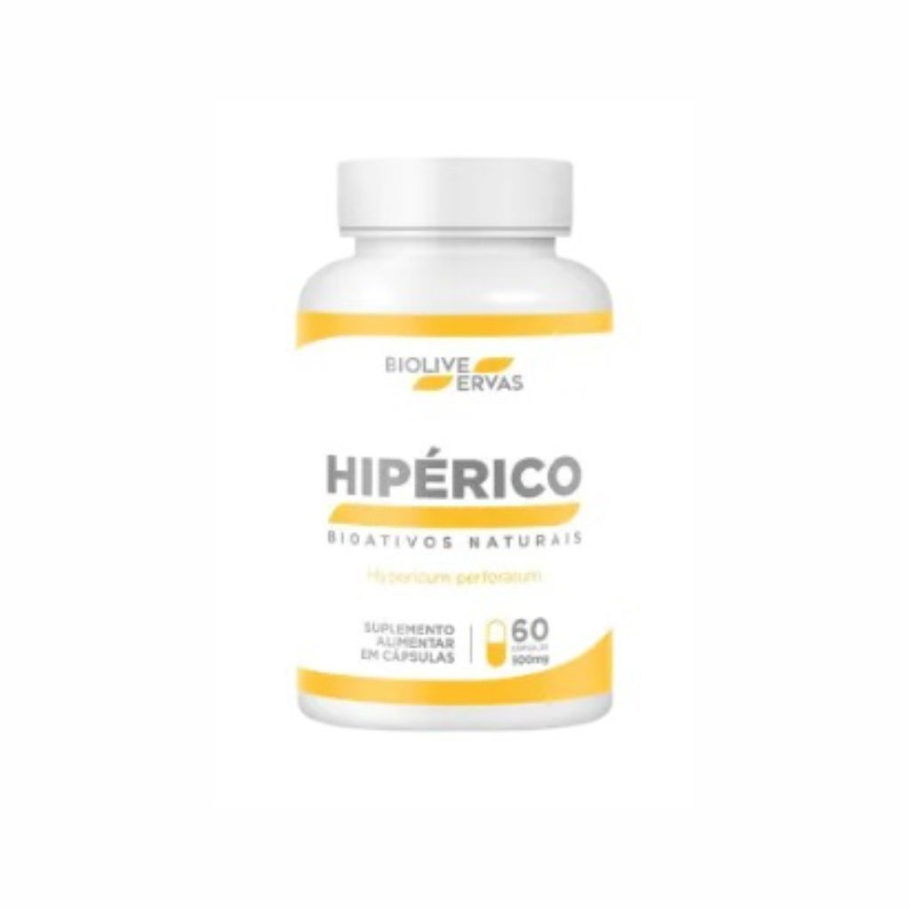 Hipérico 60 cáps - Biolive Ervas - Biolive Hervas
