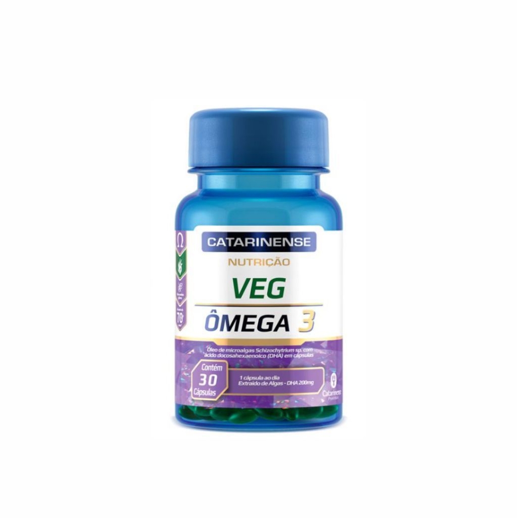 Ômega 3 VEG Catarinense - 30 capsulas