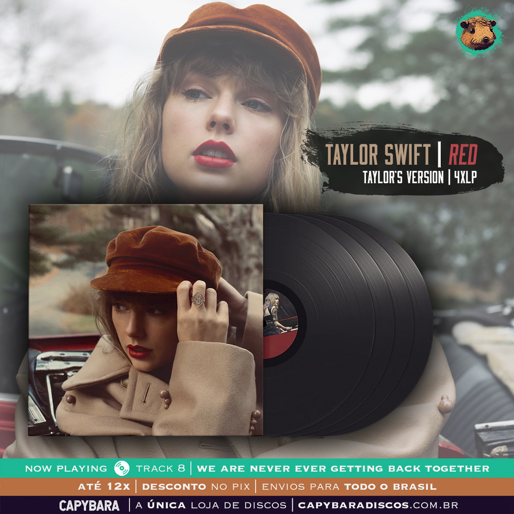 LP / Vinil - Taylor Swift - Red (Taylor's Version) - (4xLP)
