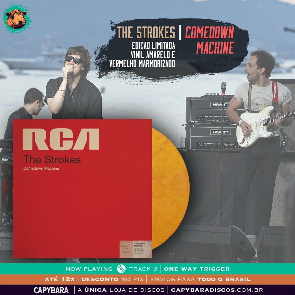 The Strokes Comedown Machine Album Cover
