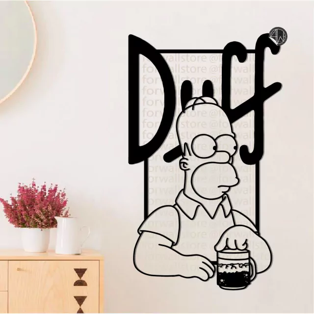THE SIMPSONS - HOMER DUFF - Comprar en ForWall